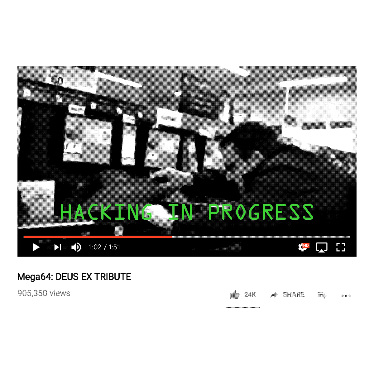 Hacking In Progress V3 Shirt – Mega64 Online Store