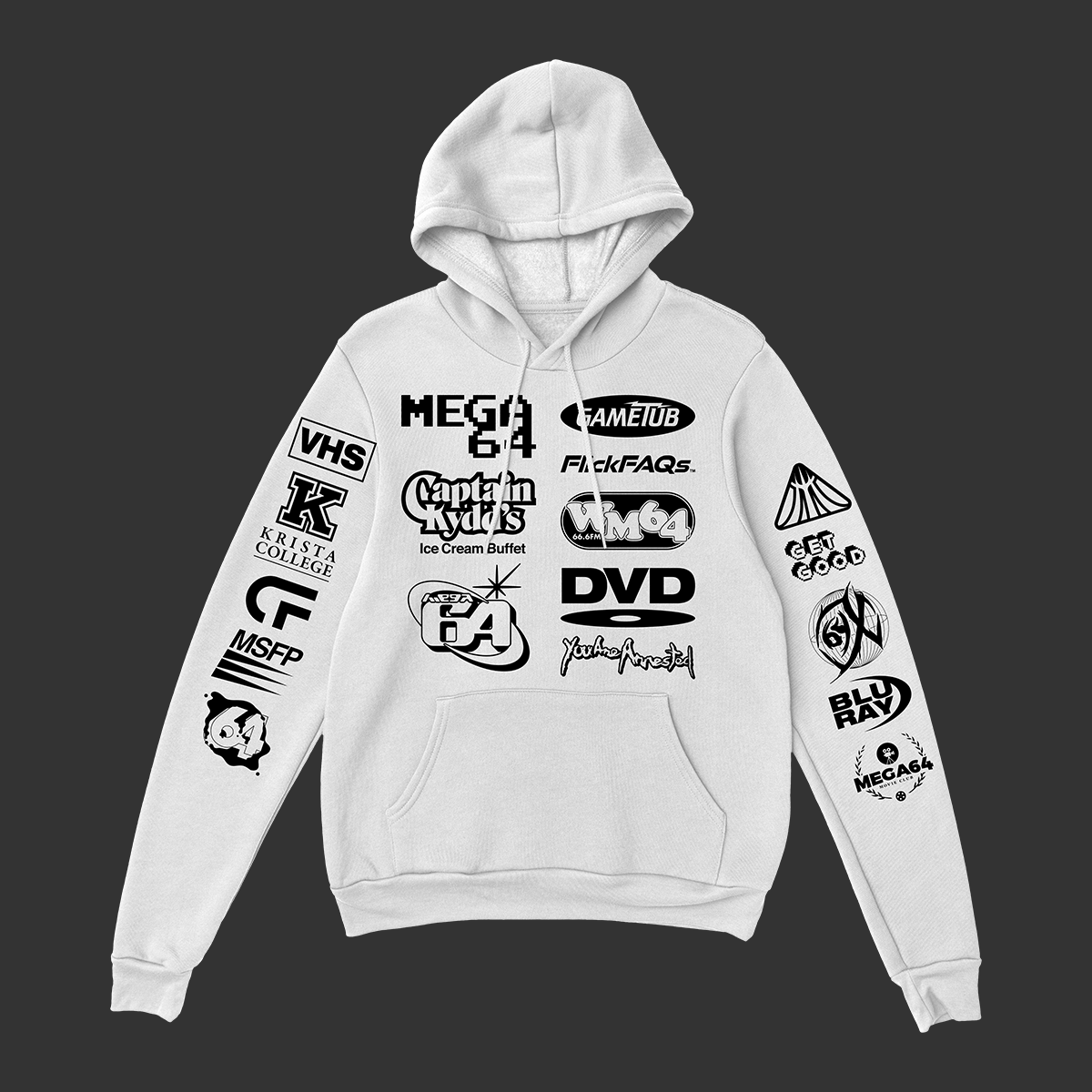 TRADEMARK Pullover Hoodie – Mega64 Online Store