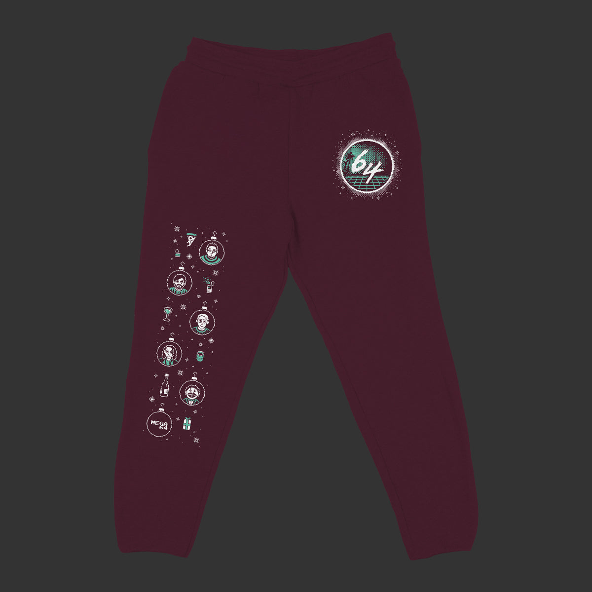 ChristmasCast Sweatpants – Mega64 Online Store